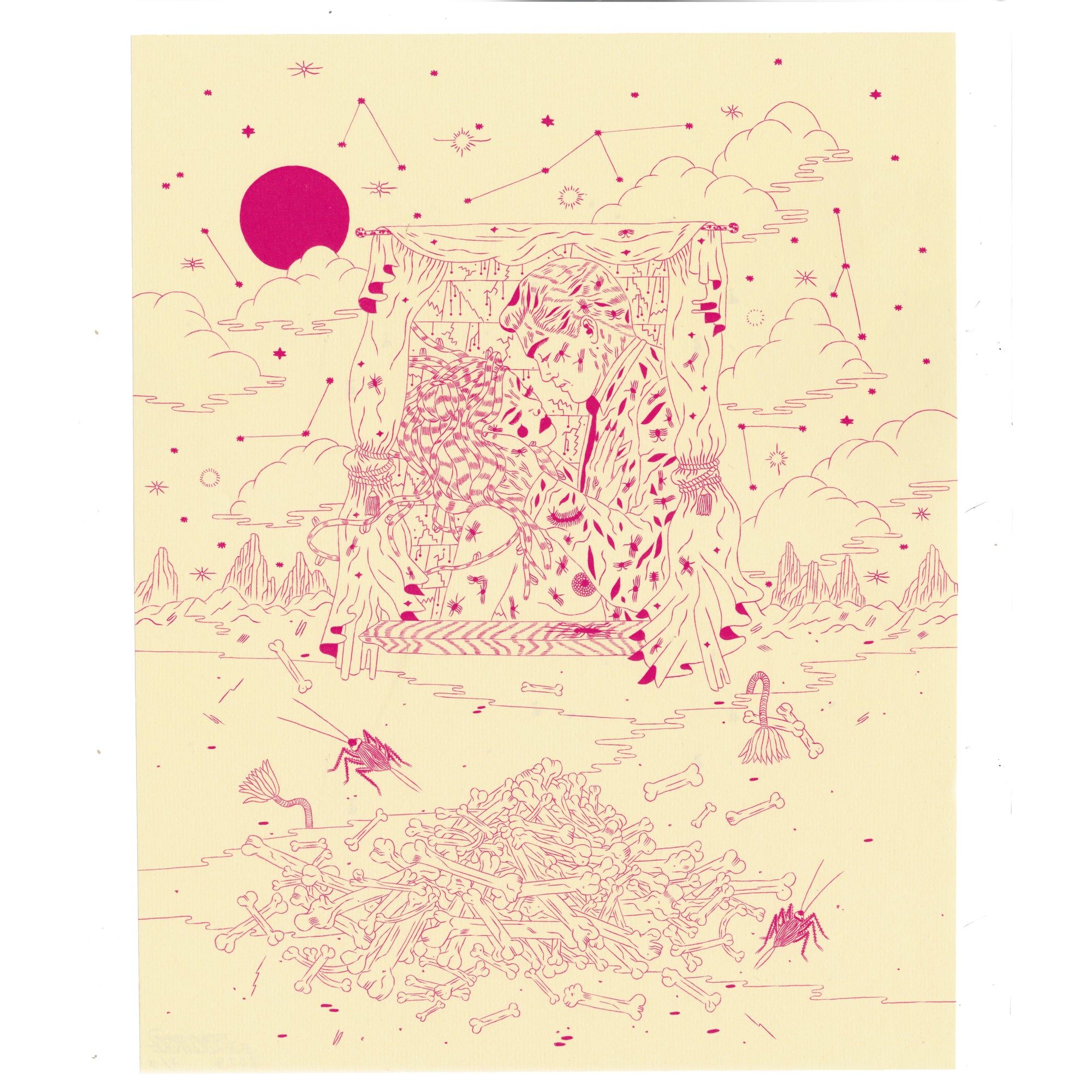 Heather Benjamin: Limited Edition Art Print (20"x24") | Sacred Bones ...
