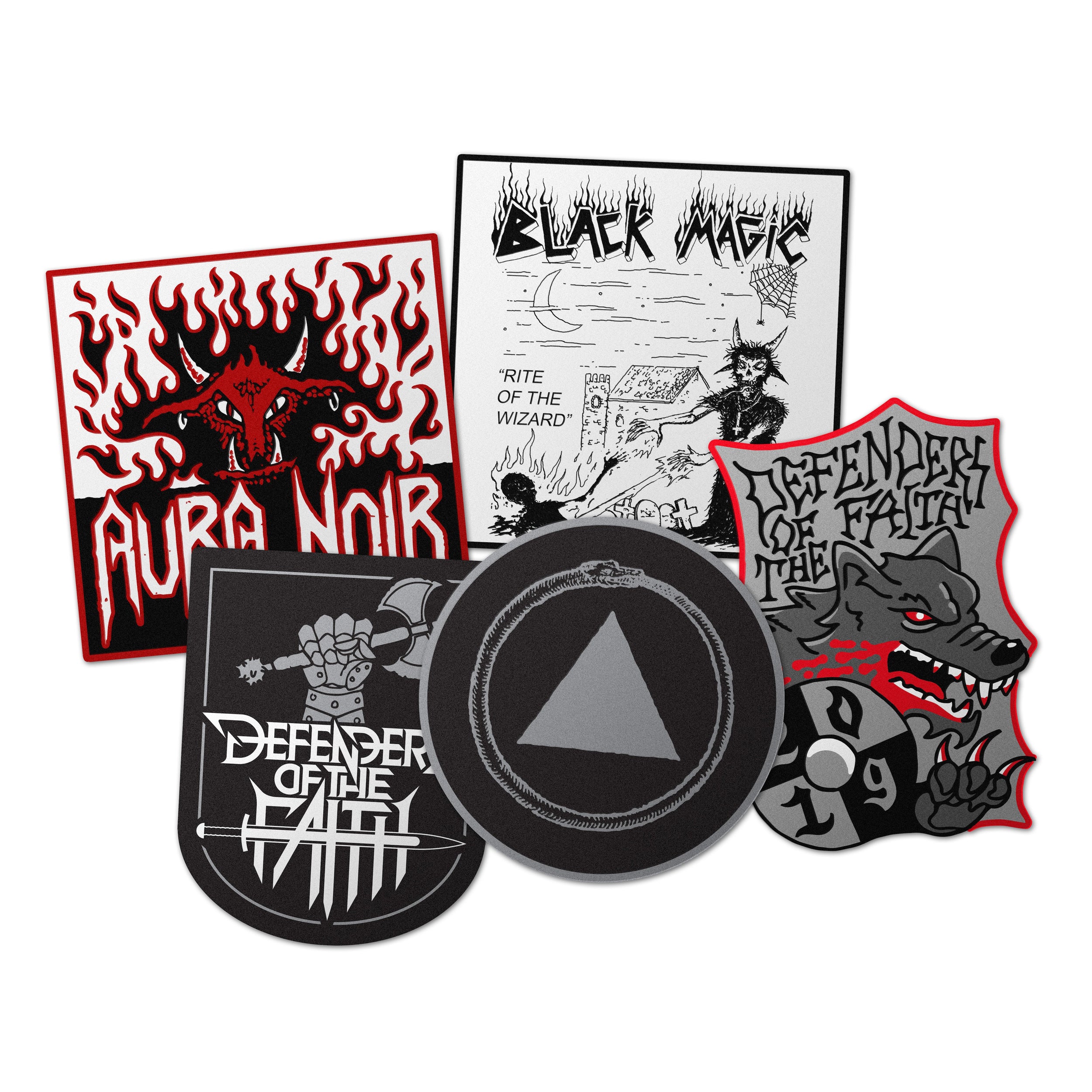 Peter Beste: Defenders of the Faith Patch Set | Sacred Bones Records