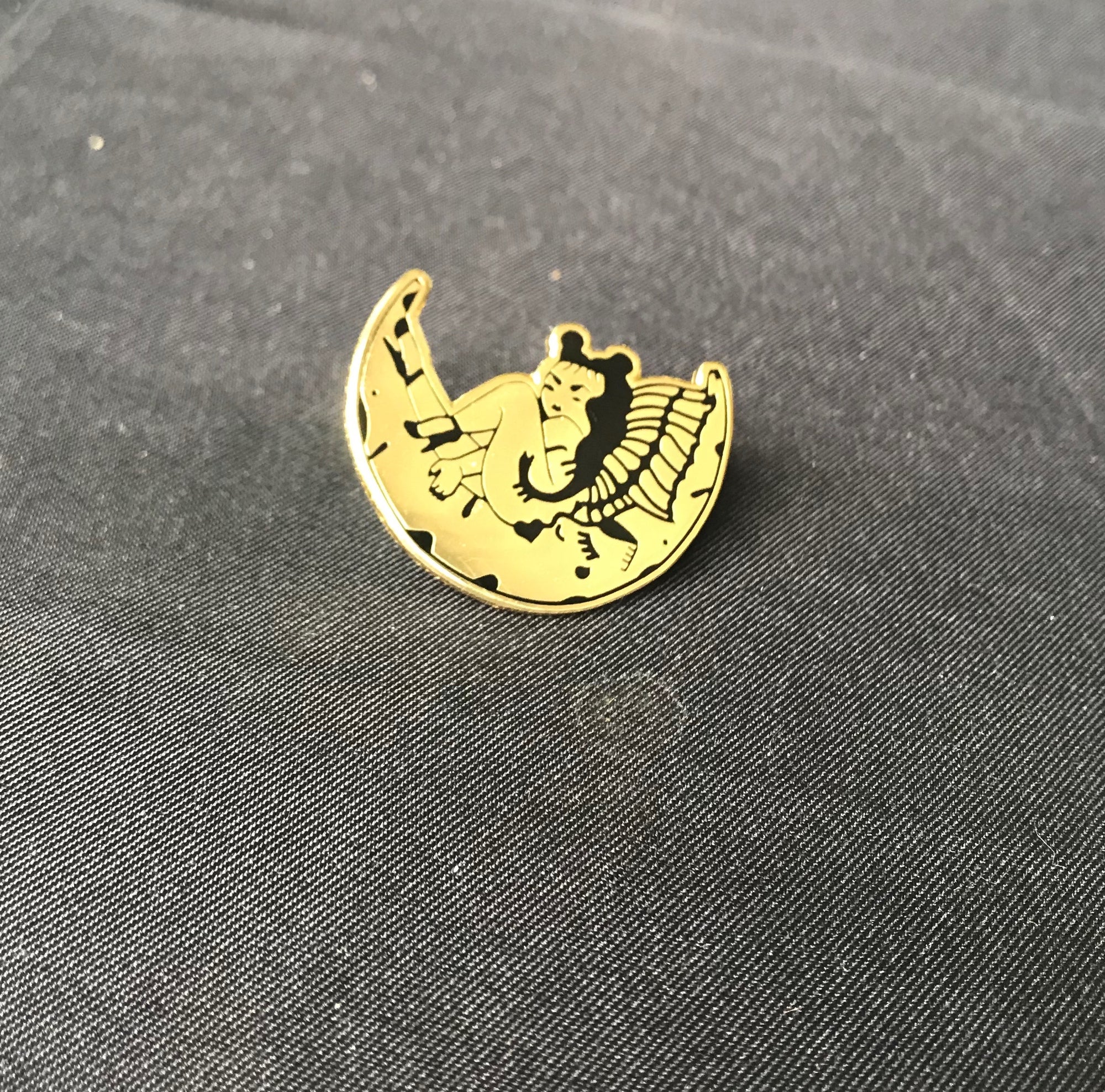 Heather Benjamin Enamel Pin | Sacred Bones Records