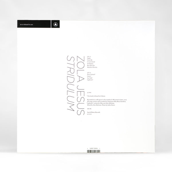 Zola Jesus: Stridulum – Sacred Bones Records