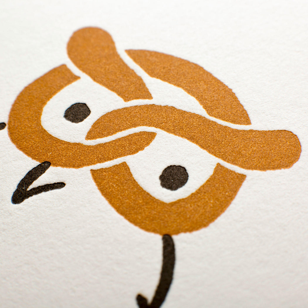 Tamara Shopsin Pretzel Print | Sacred Bones Records