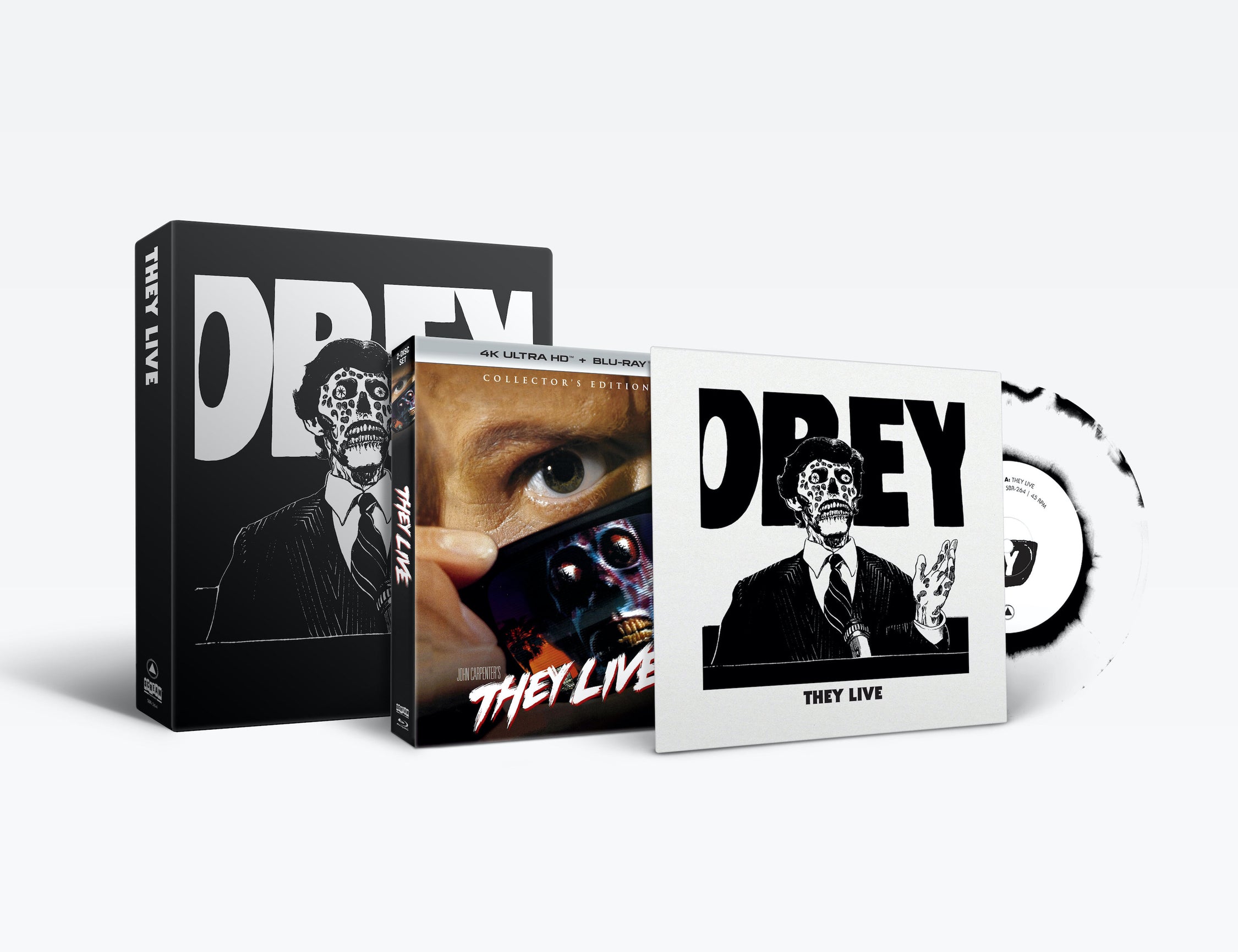 John Carpenter: They Live (7" + Blu-Ray Box Set) | Sacred Bones Records